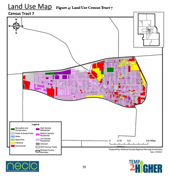 CED Plan Breakdown: Land Use - NECIC